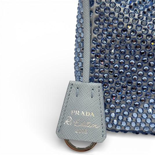Prada - Sac Nylon re édition avec strass Swarovski – Les Folies d'Eugenie